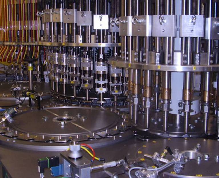 Assembling Machinery for multi-part closures